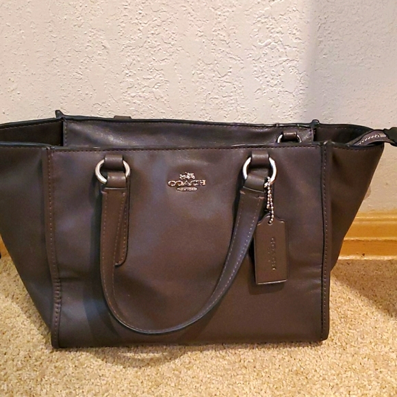 Coach | Bags | Coach Leather Mini Crosby Mink | Poshmark